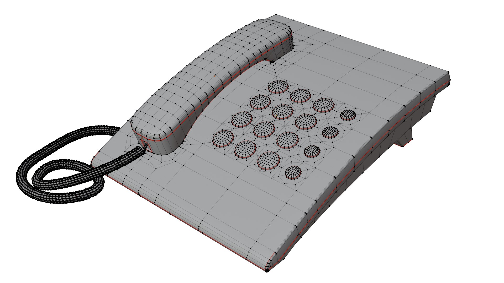 Office Telephone 3D Model - TurboSquid 1947489