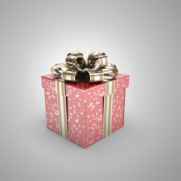 animation gift box 3ds