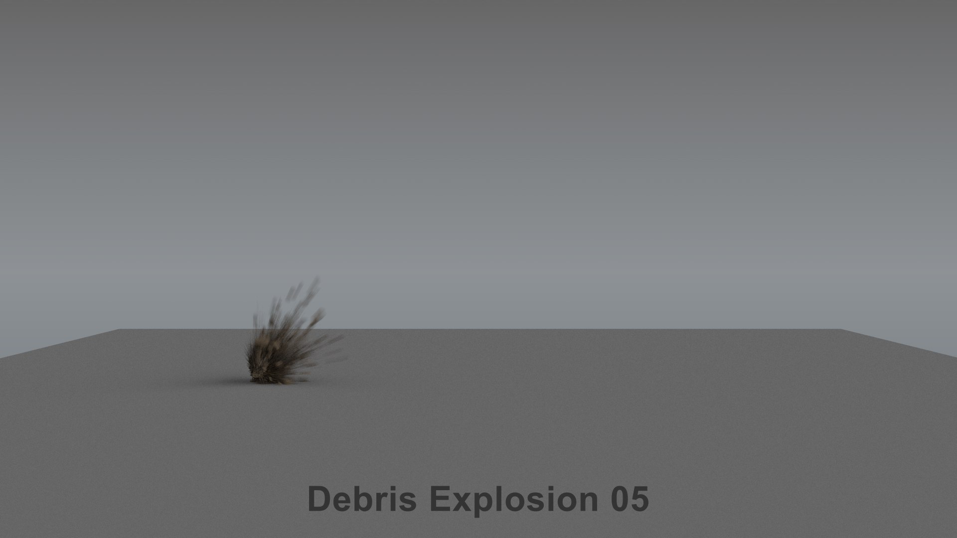 Debris Explosion 06 - ABC 3D - TurboSquid 1817337