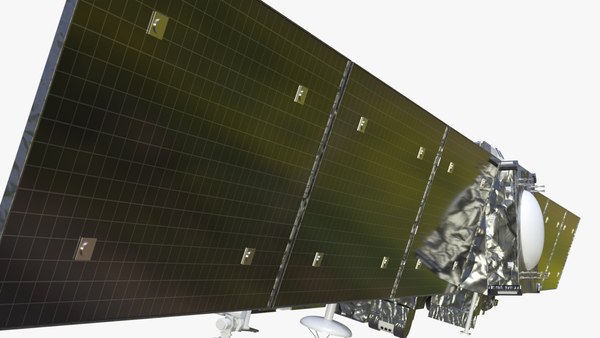 modelo 3d Satélite moderno con paneles solares - TurboSquid 2318278