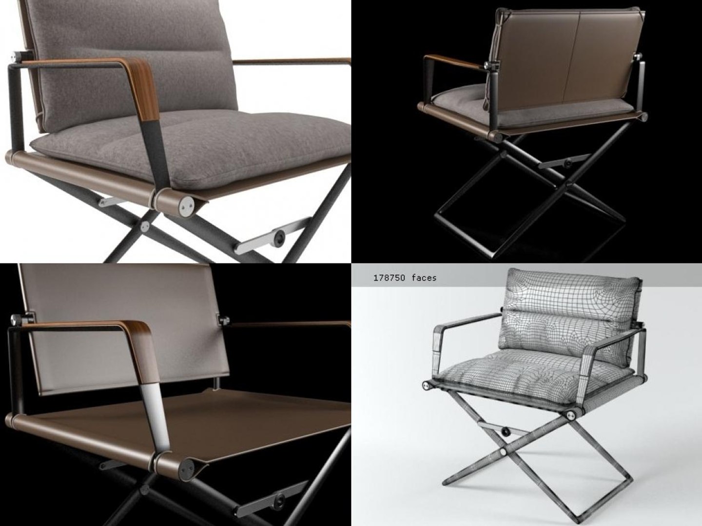 3D Seax Lounge Chair Model - TurboSquid 1176555