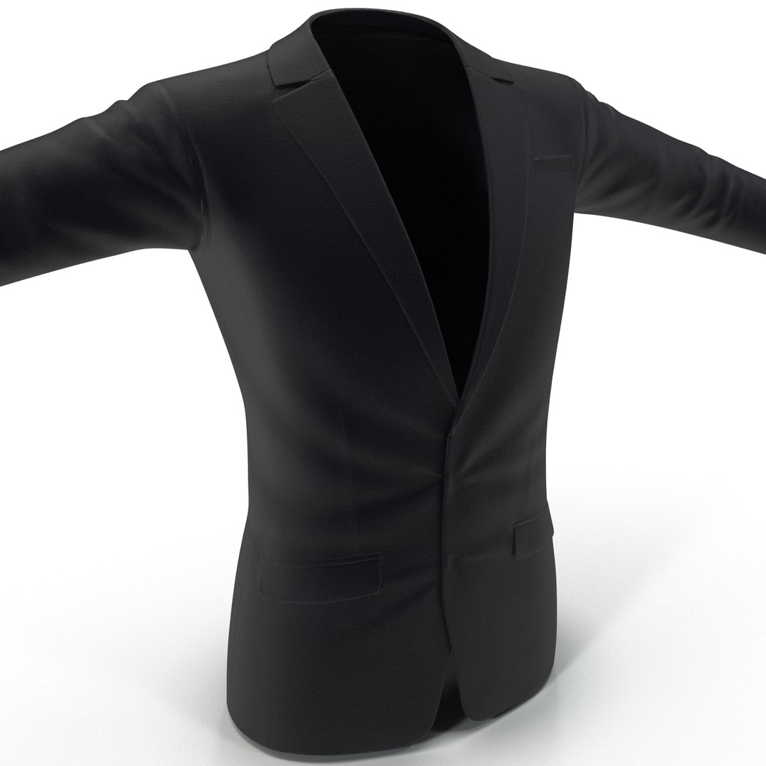 men jacket 5 3d 3ds