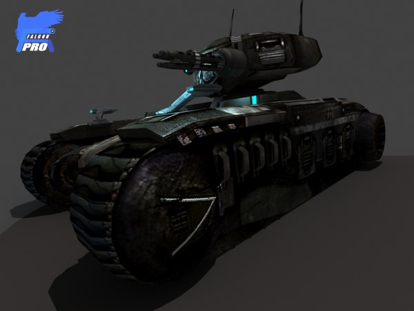 scorpion tank 2020 3d model