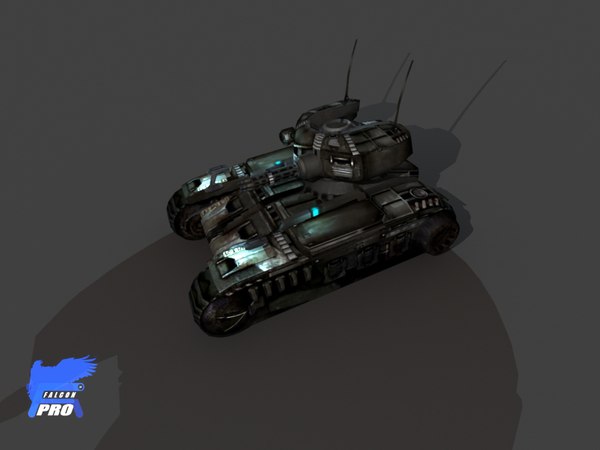 scorpion tank 2020 3d model