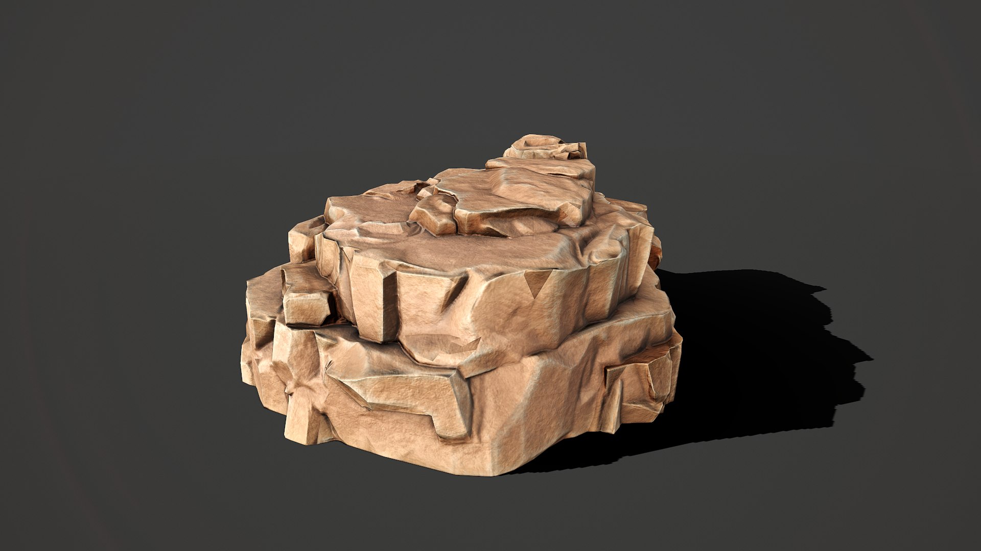 3D Model Stone Rock - TurboSquid 1478083