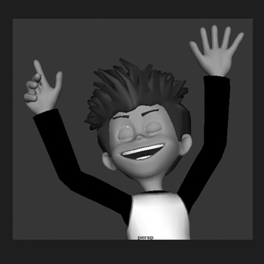 Character Modeled 3d Model