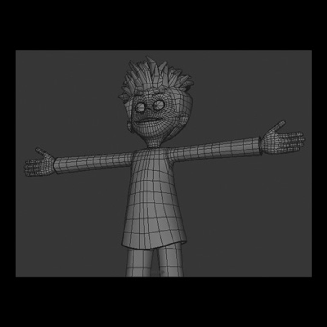 Character Modeled 3d Model