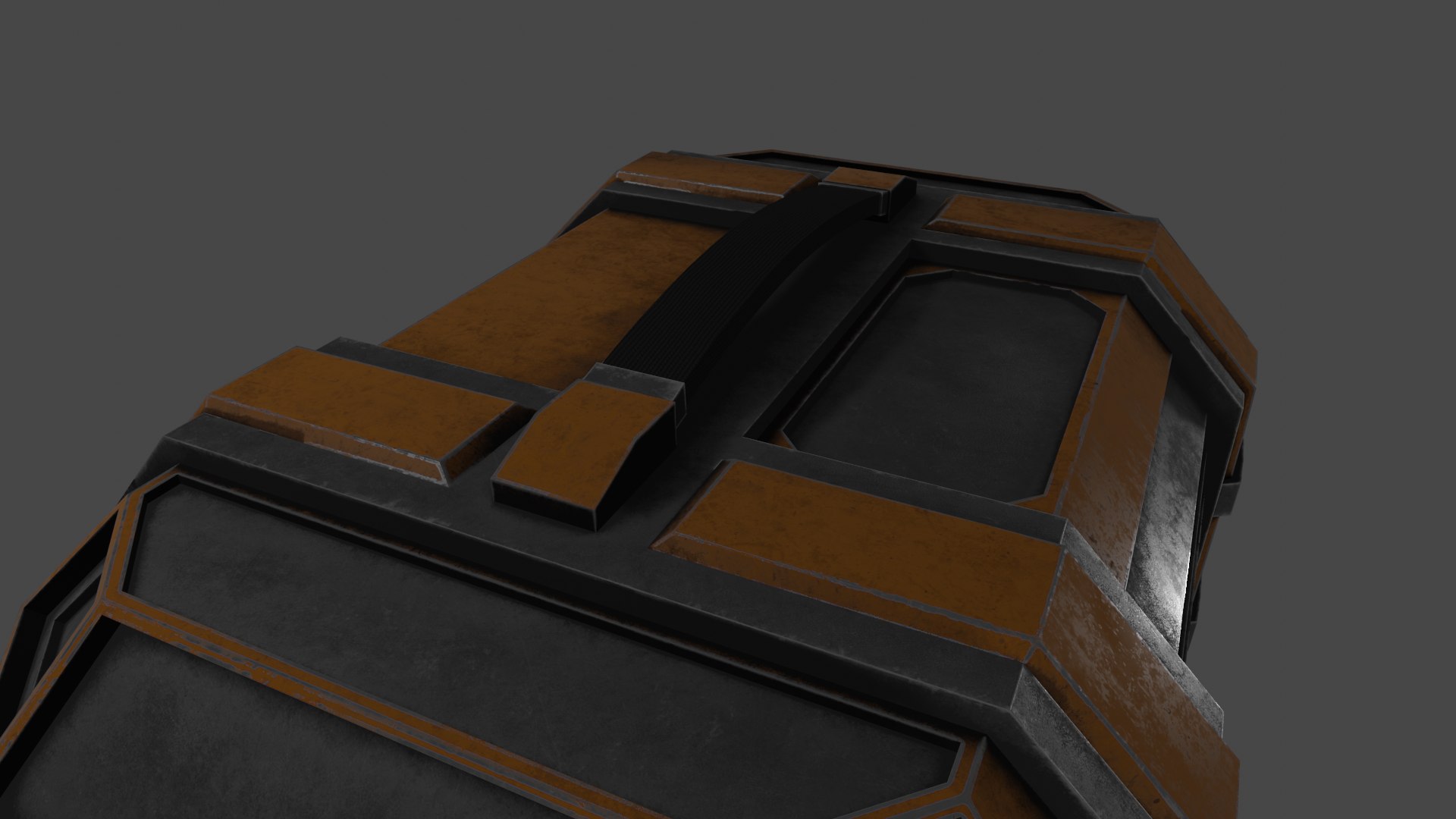 Futuristic Box 3D Model - TurboSquid 2137899