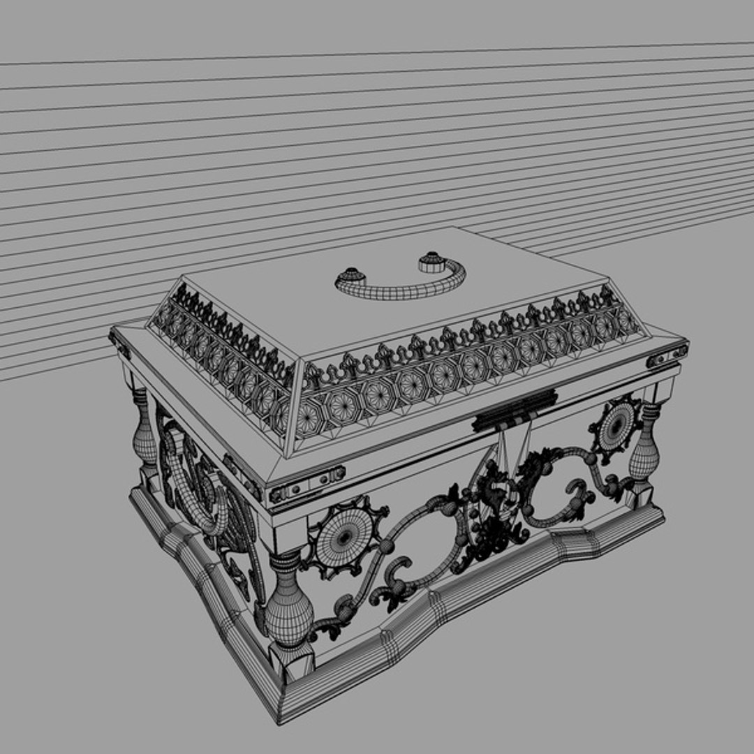 Gypsy Chest 3d Obj