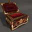 gypsy chest 3d obj