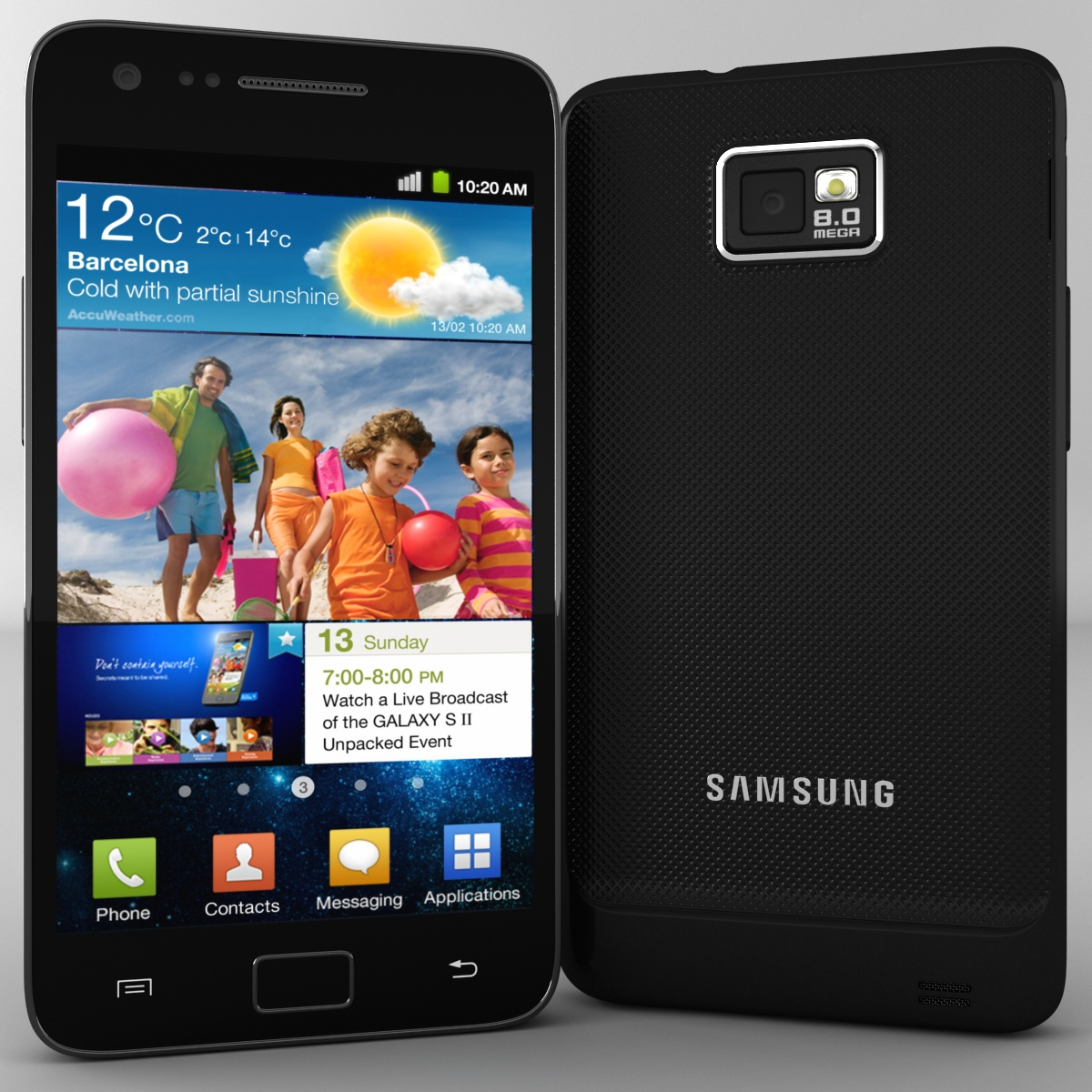 samsung galaxy 3d model