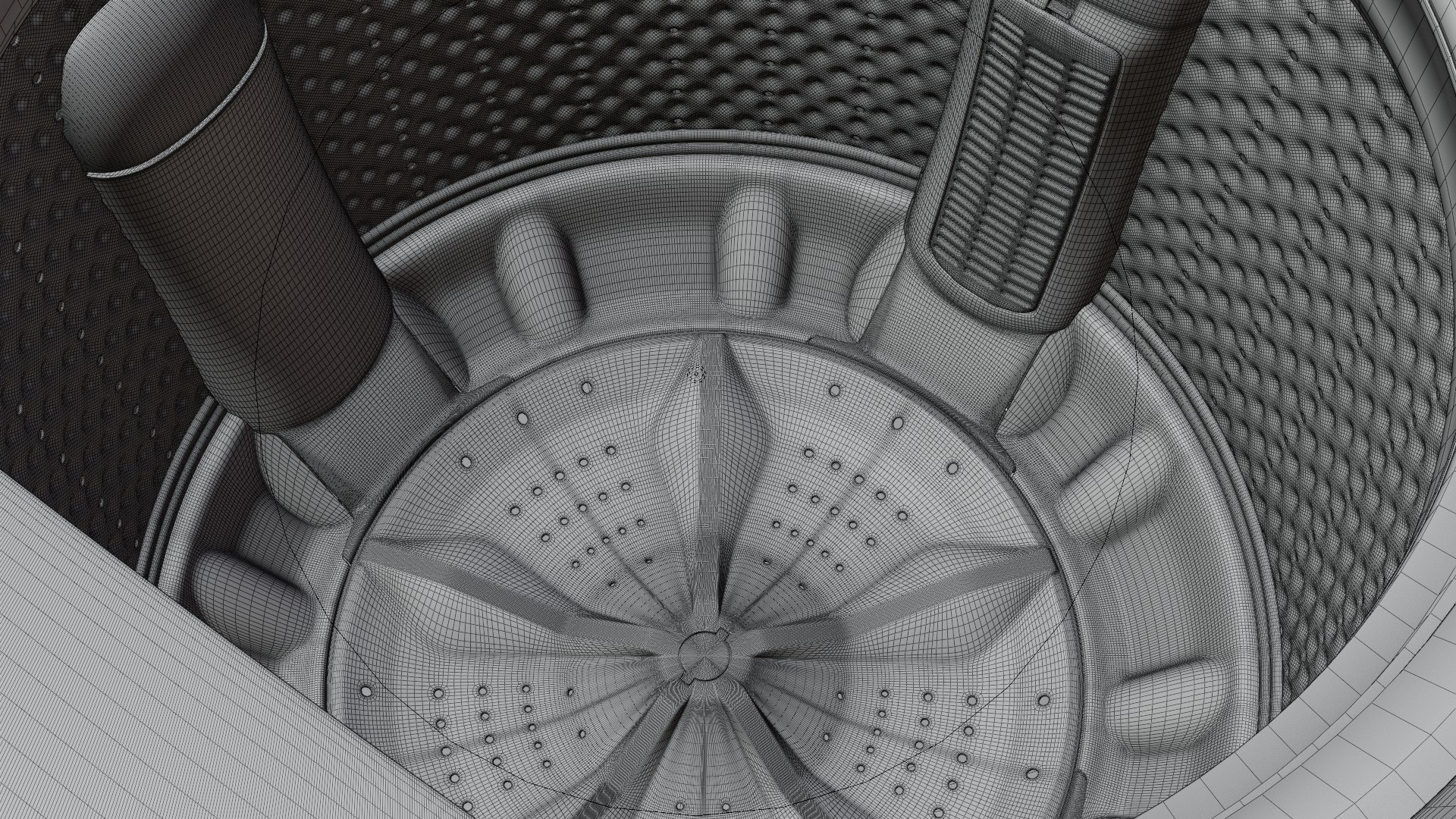 3D Washmachine Wash Machine Model - TurboSquid 1687537