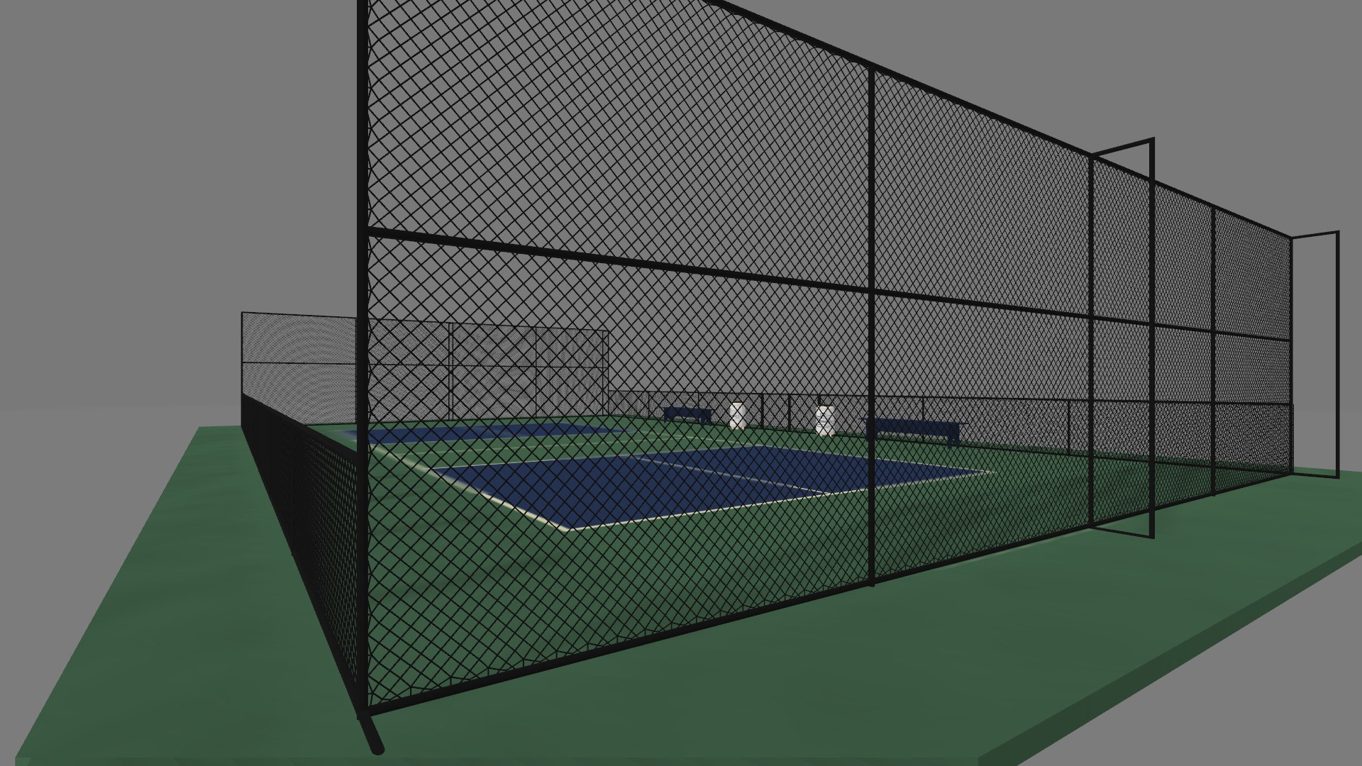 3D Pickleball Court - TurboSquid 2173163
