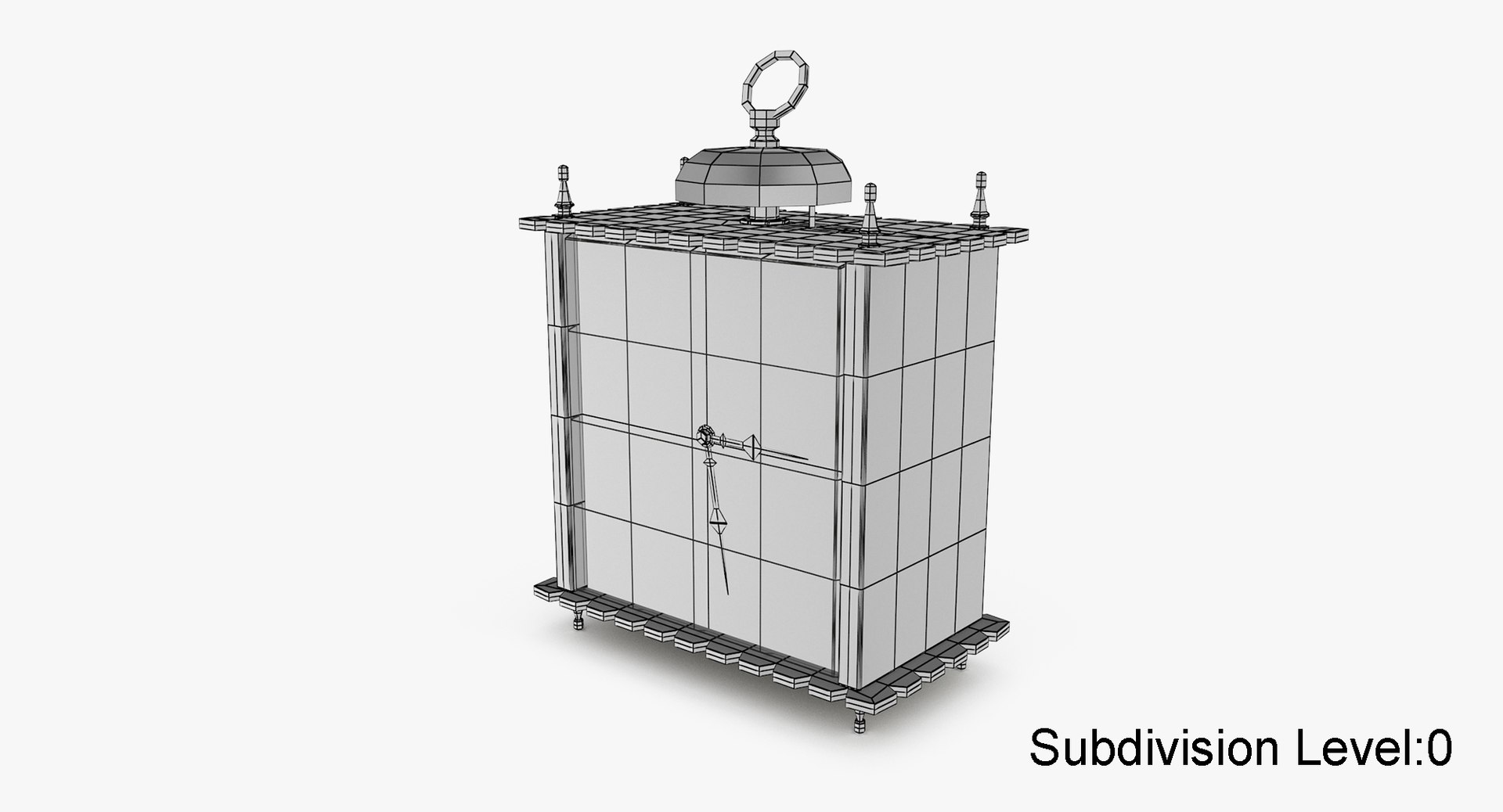 3D alarm clock - TurboSquid 1151105