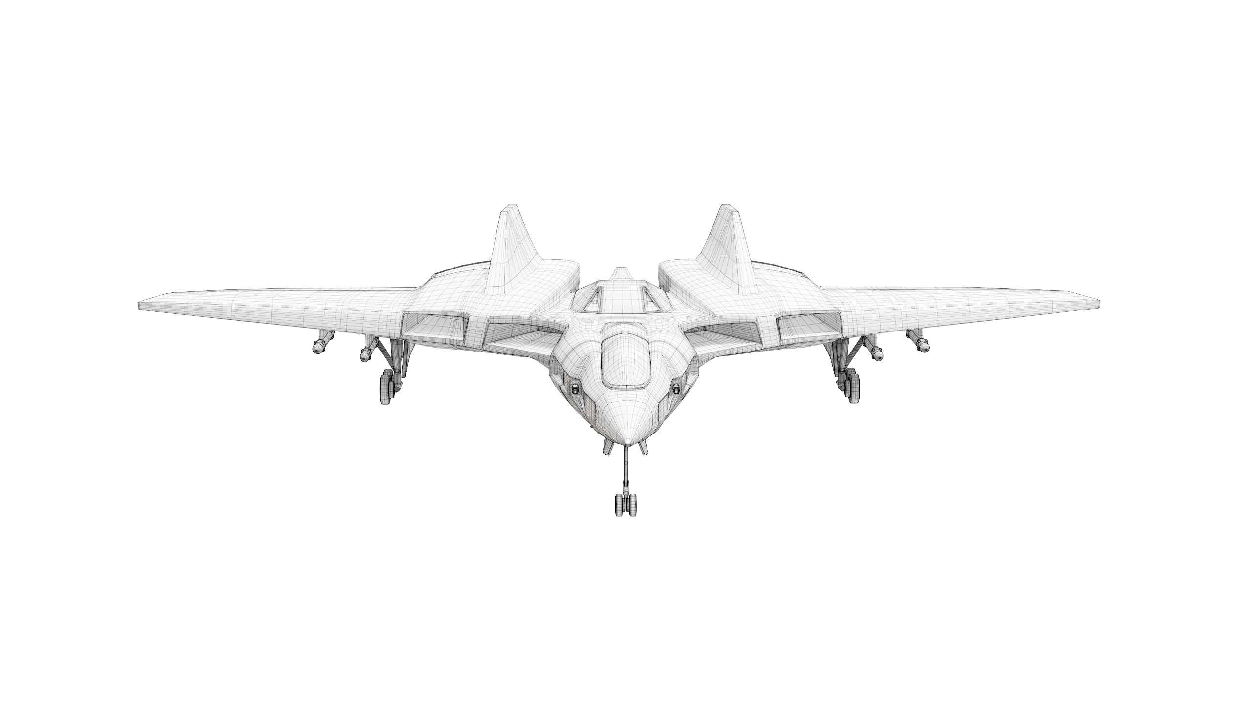 modelo 3d Space Falcon Futurista Sci Fi Fighter - TurboSquid 1858134