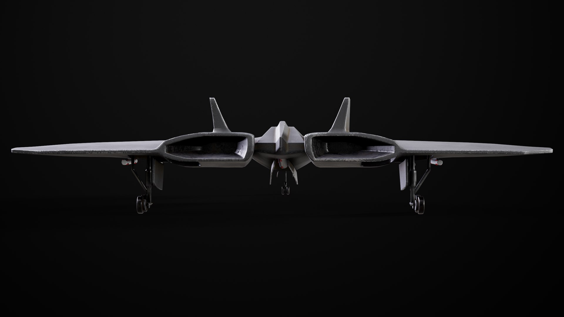 Space Falcon Futuristic Sci Fi Fighter 3D Model - TurboSquid 1858134