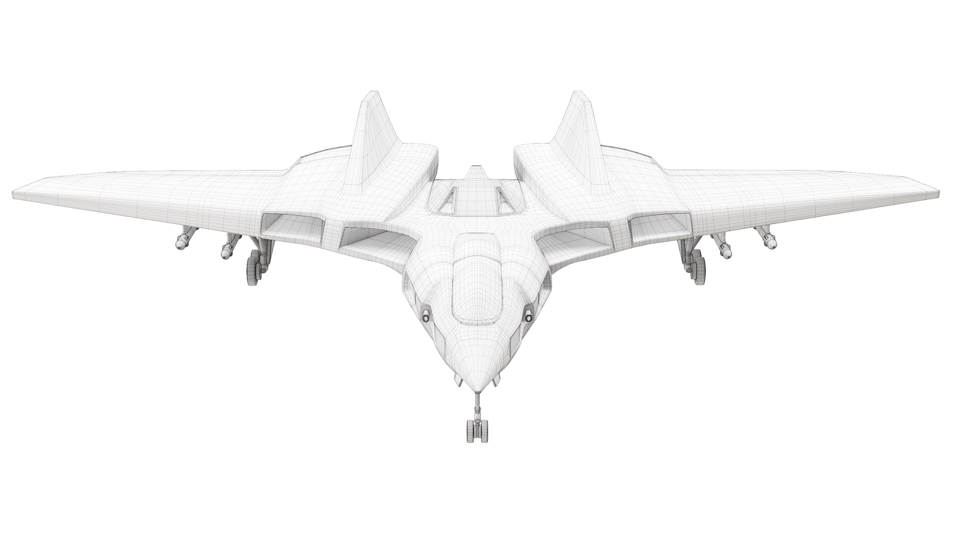 Space Falcon Futuristic Sci Fi Fighter 3D Model - TurboSquid 1858134