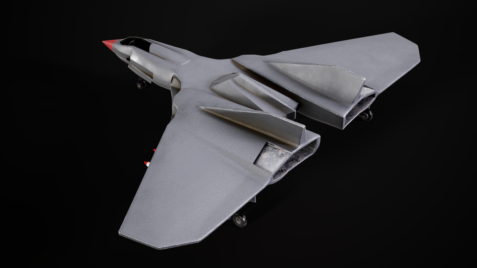 Space Falcon Futuristic Sci Fi Fighter 3D Model - TurboSquid 1858134