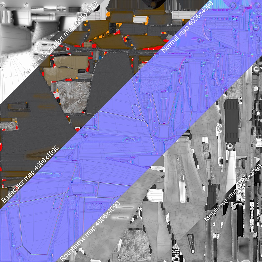 Space Falcon Futuristic Sci Fi Fighter 3D Model - TurboSquid 1858134