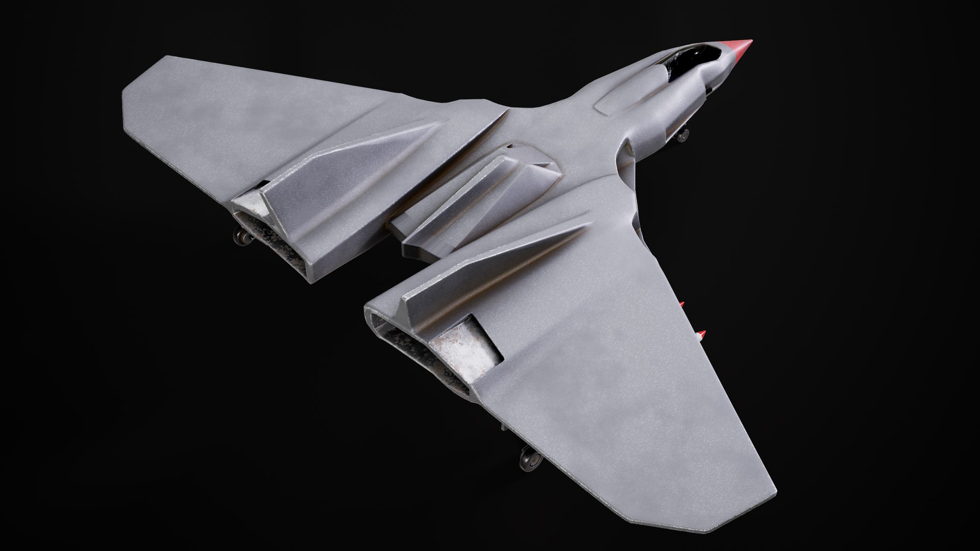 Space Falcon Futuristic Sci Fi Fighter 3D Model - TurboSquid 1858134