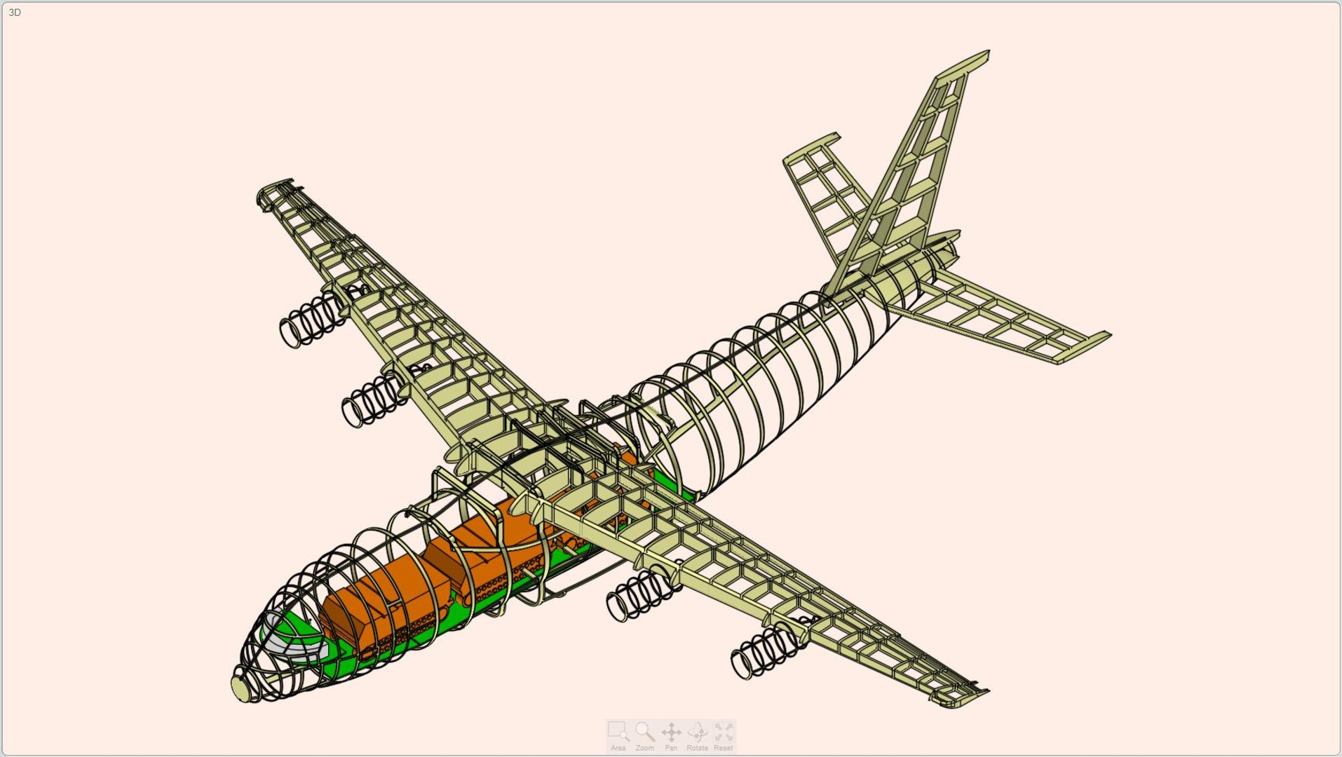antonov an-70 transport aircraft 3d 3ds