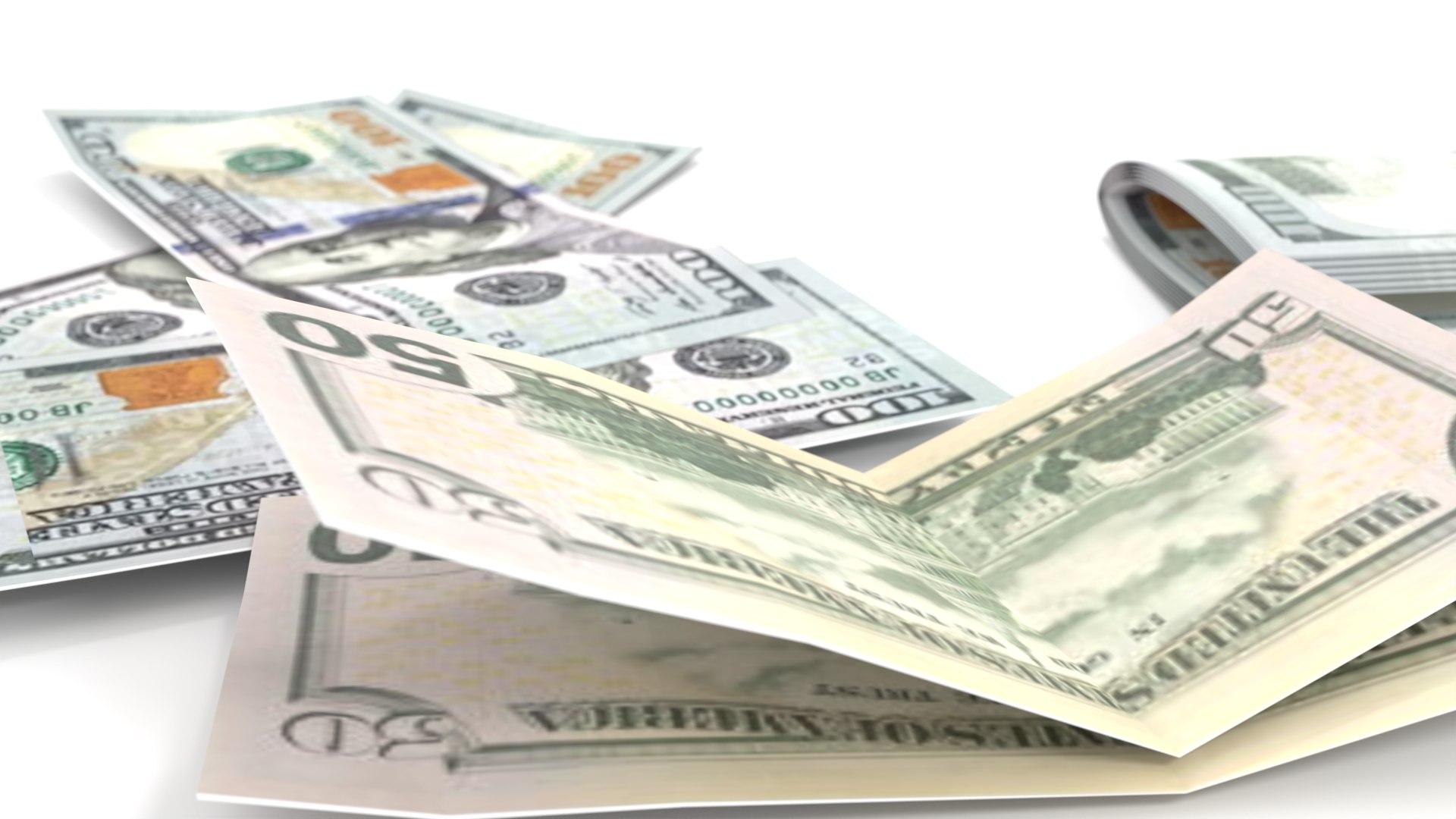 Dollars 3D Model - TurboSquid 1987576