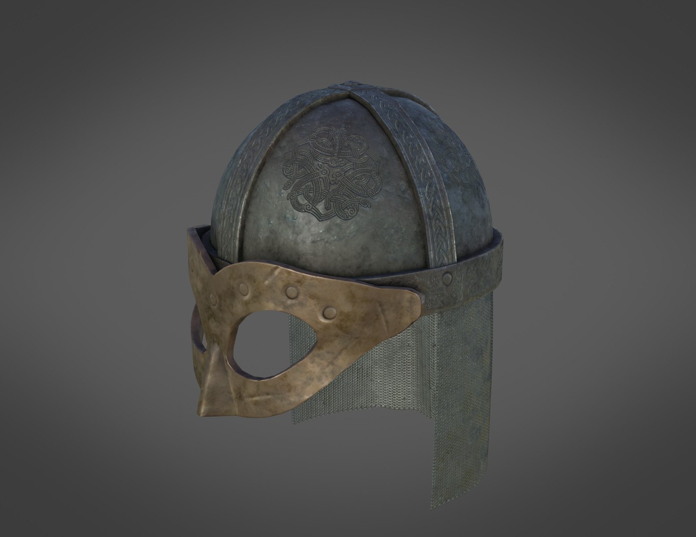 3D Viking Stylized Helmet - TurboSquid 2116934