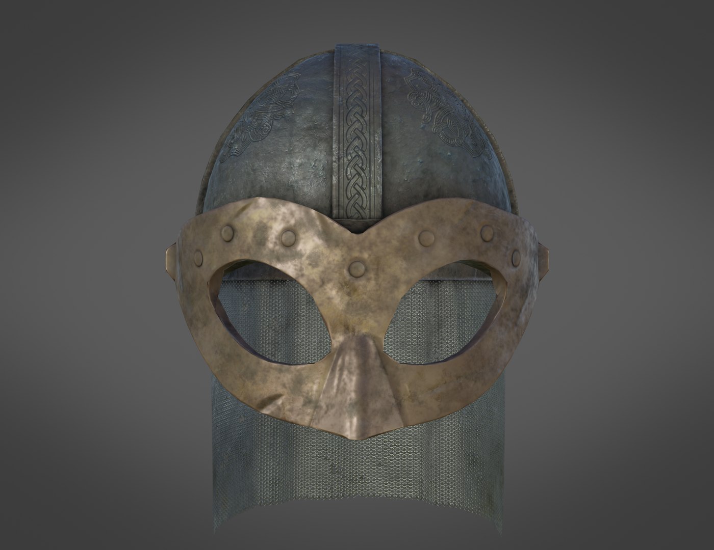 3D Viking Stylized Helmet - TurboSquid 2116934