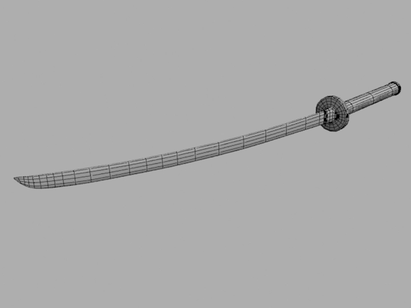 3d Model Katana Sword