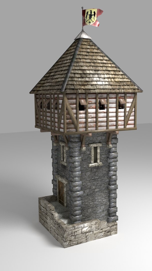medieval tower 3ds