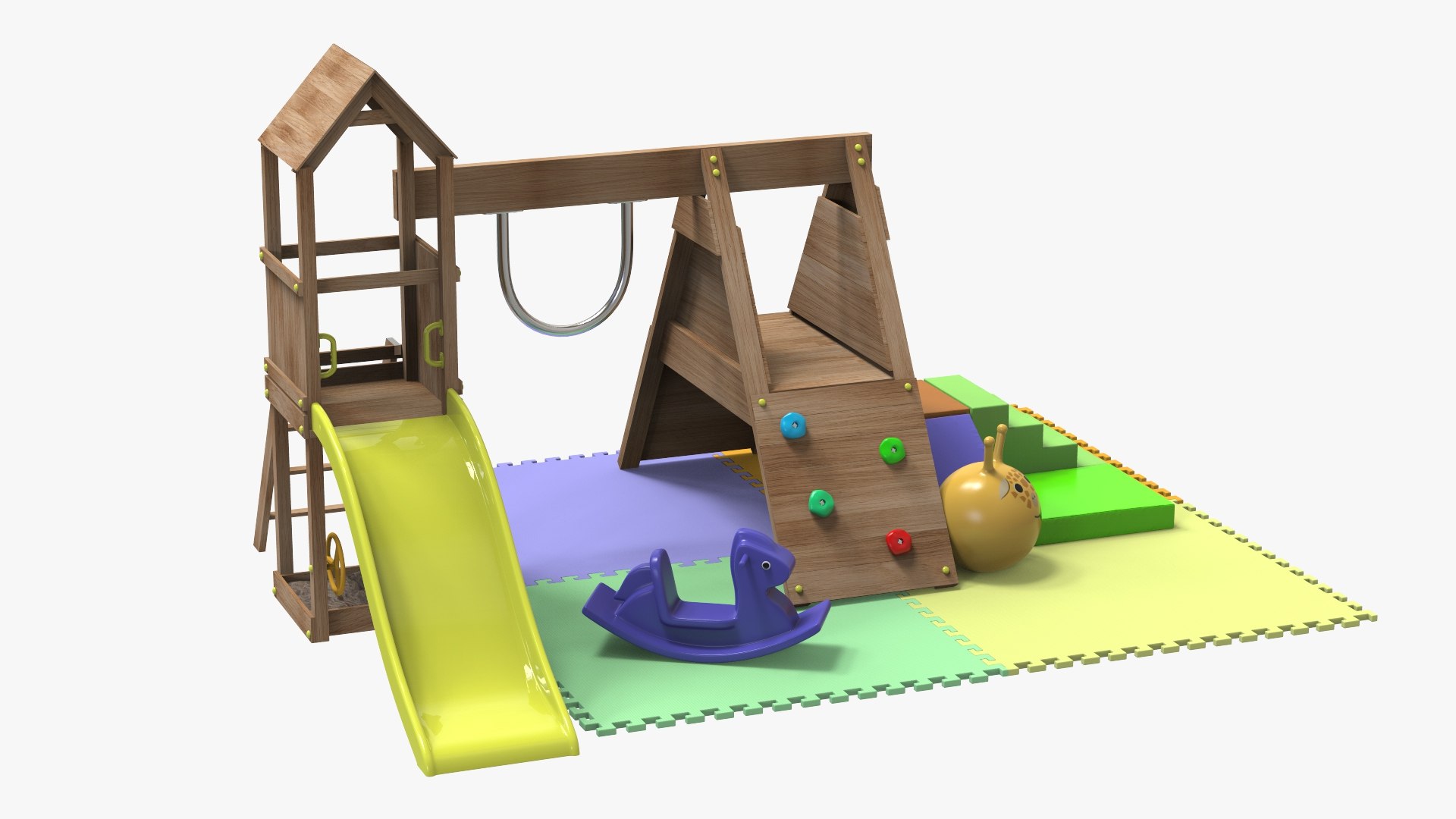 Playground Kids 3D Model - TurboSquid 1998954