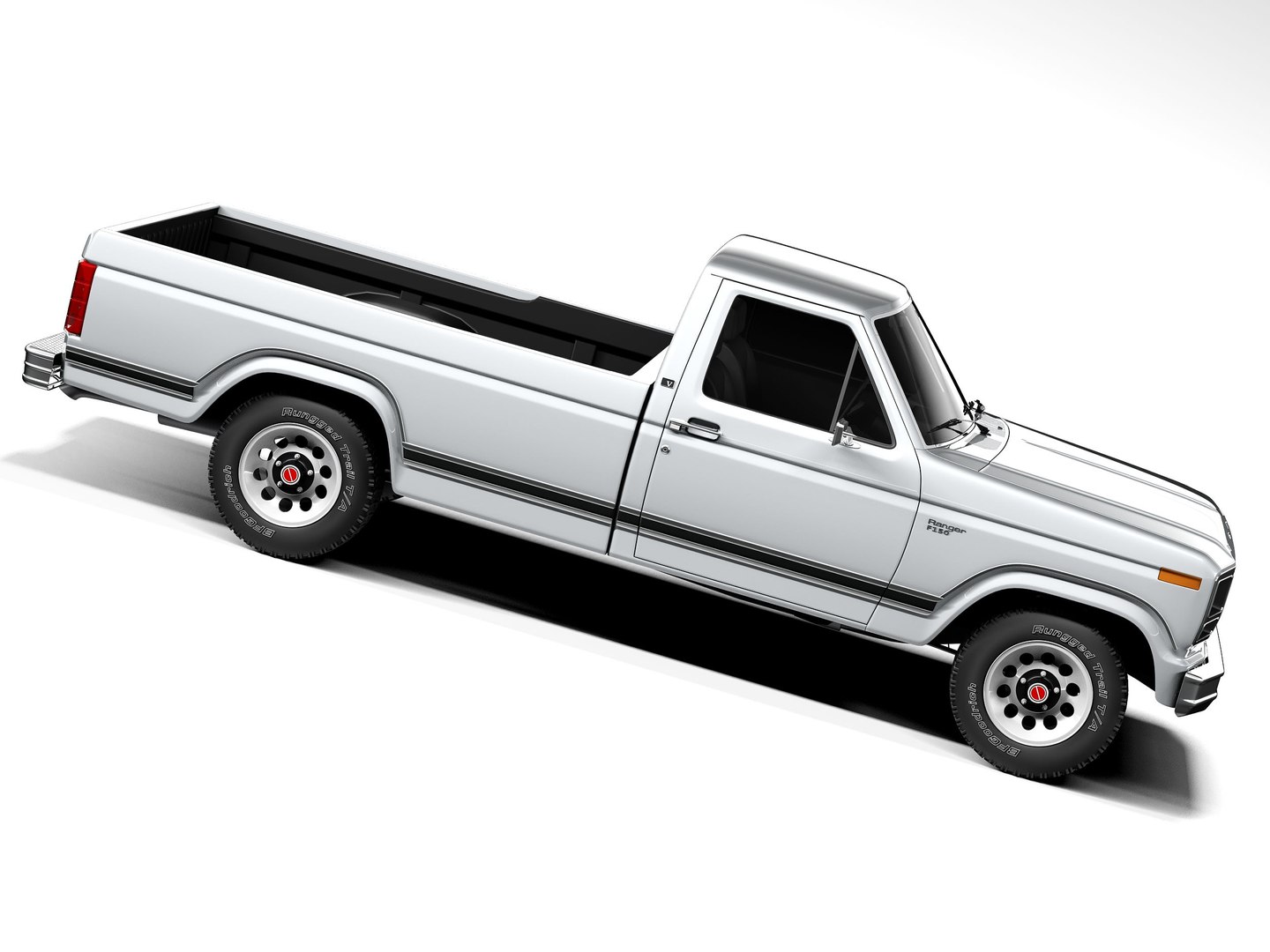 Ford F-150 Ranger 1980 3D - TurboSquid 2222215