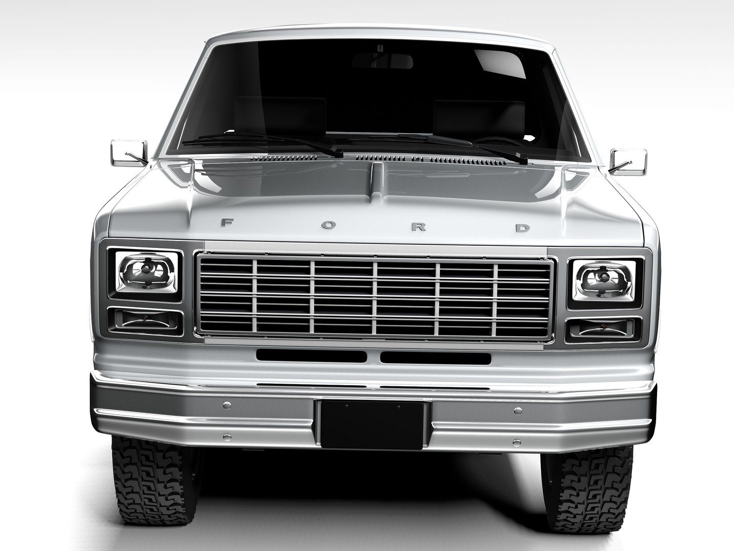 Ford F-150 Ranger 1980 3D - TurboSquid 2222215