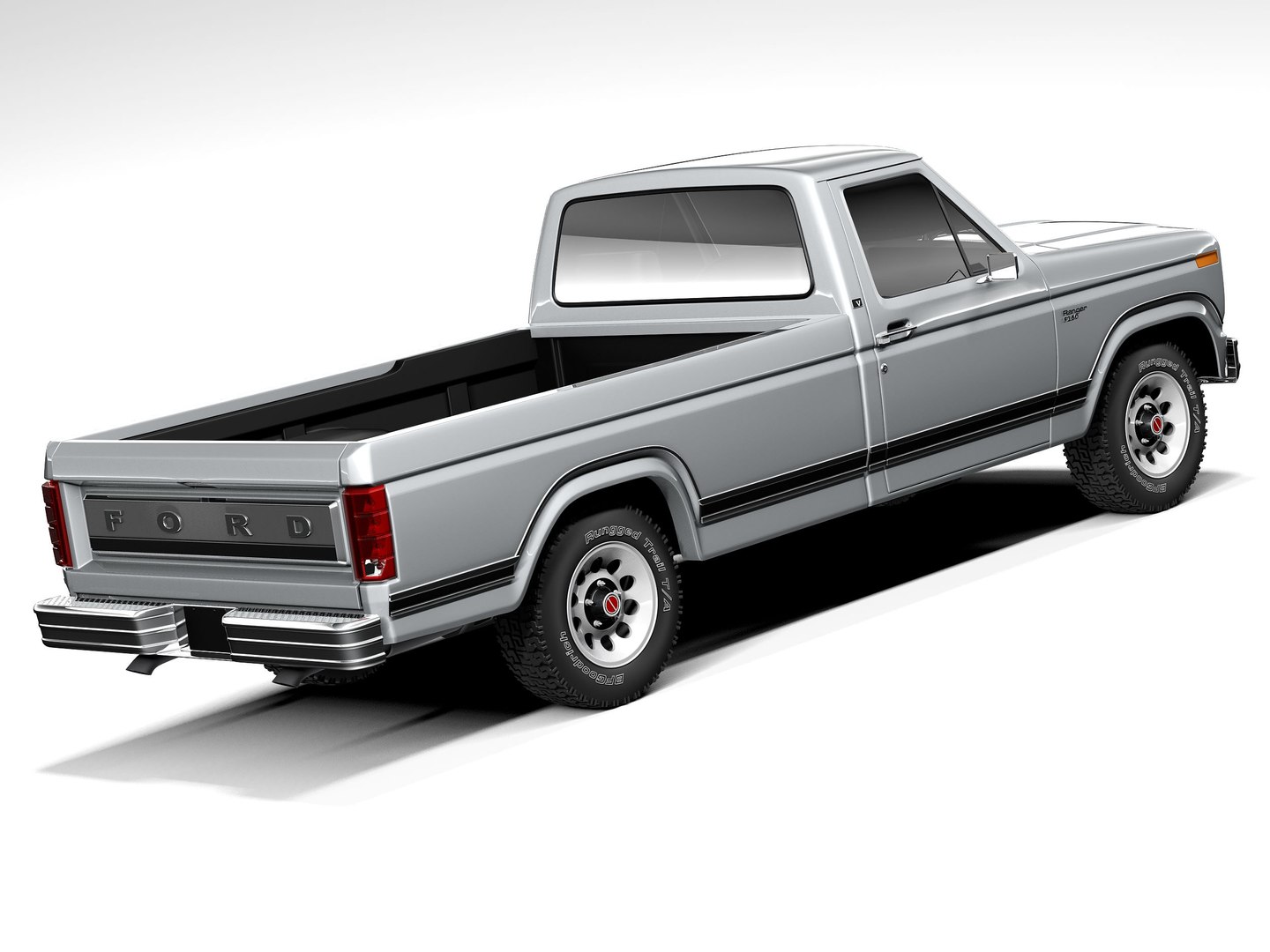 Ford F-150 Ranger 1980 3D - TurboSquid 2222215