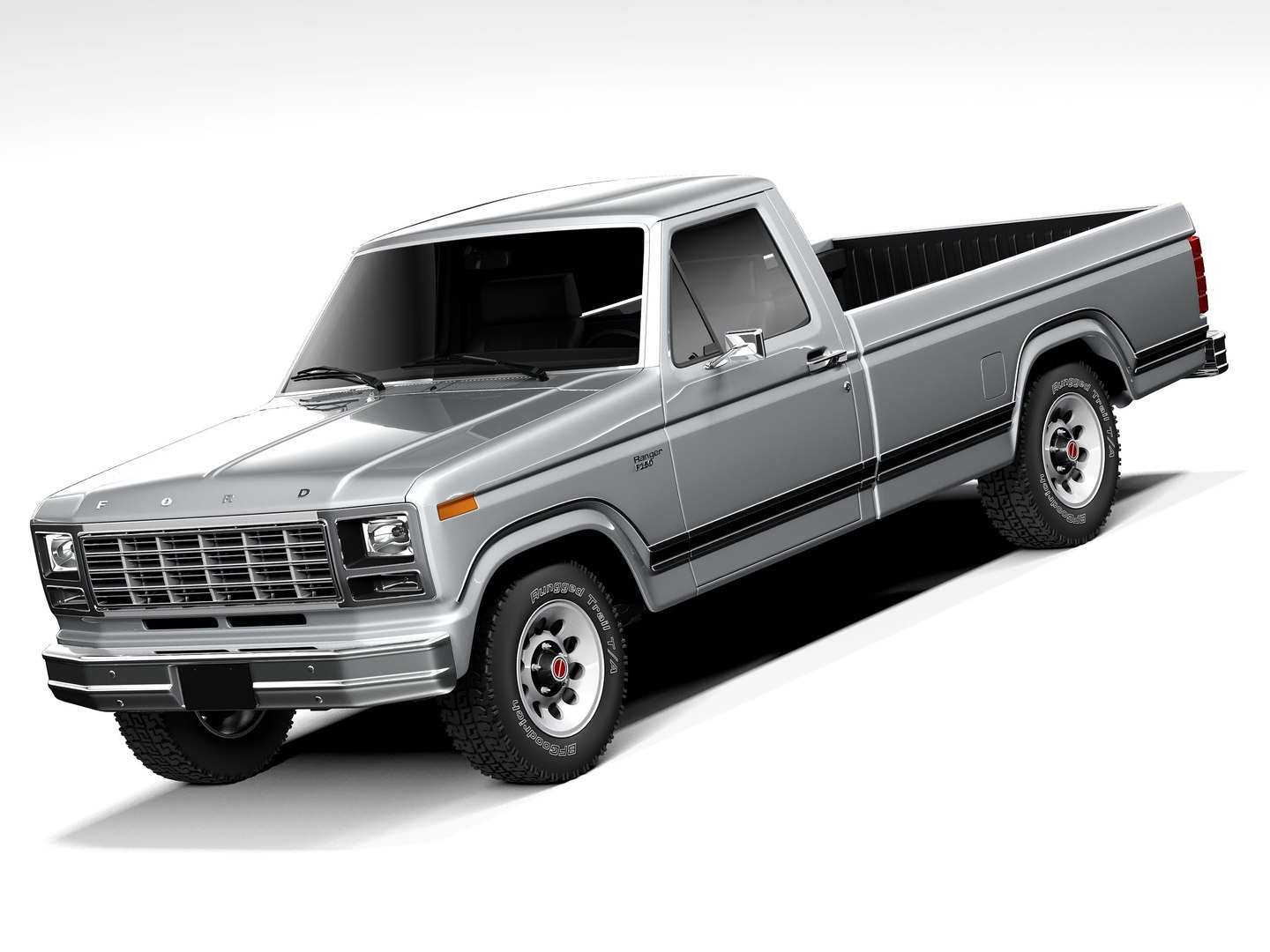 Ford F-150 Ranger 1980 3D - TurboSquid 2222215