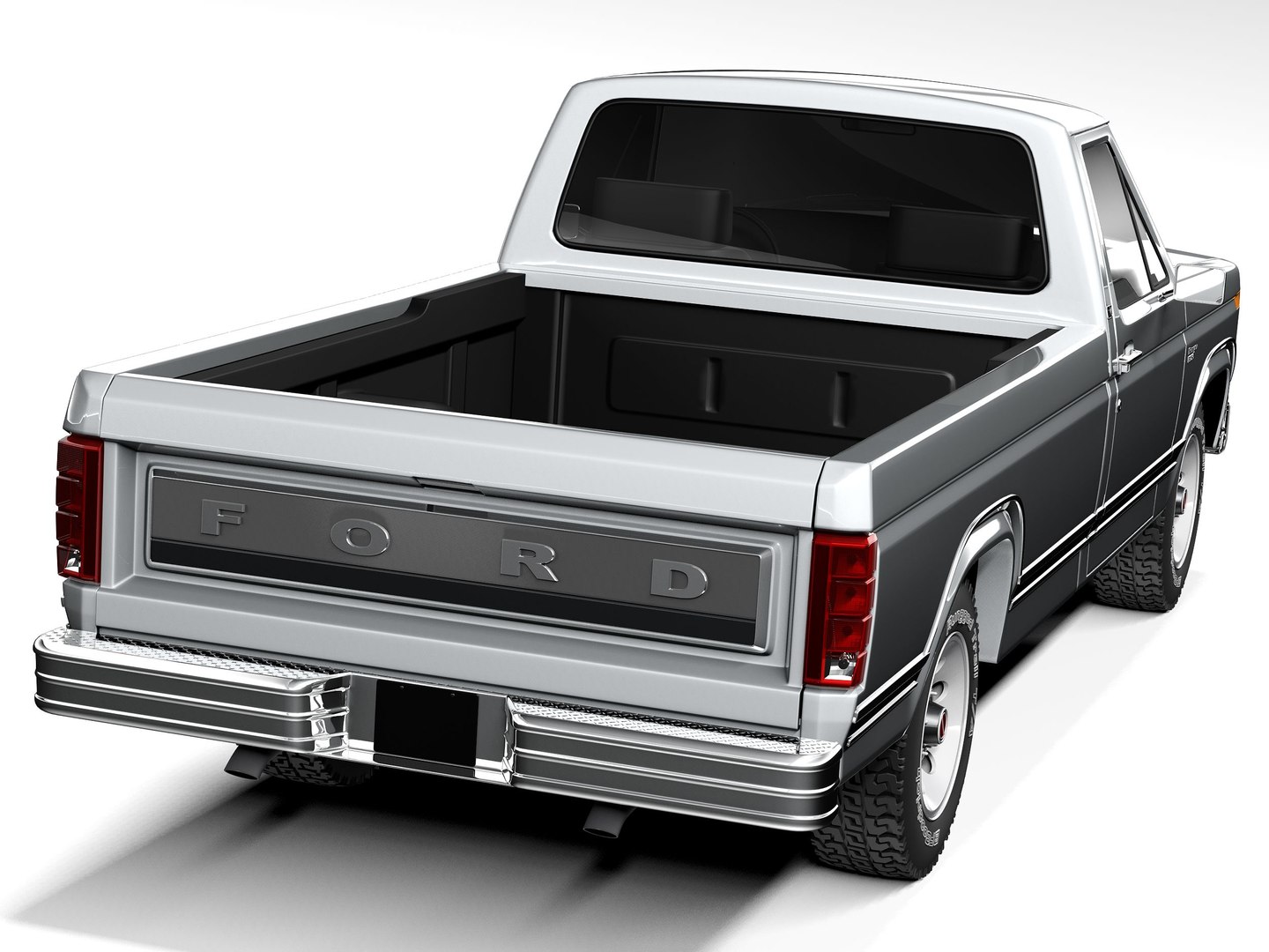 Ford F-150 Ranger 1980 3D - TurboSquid 2222215