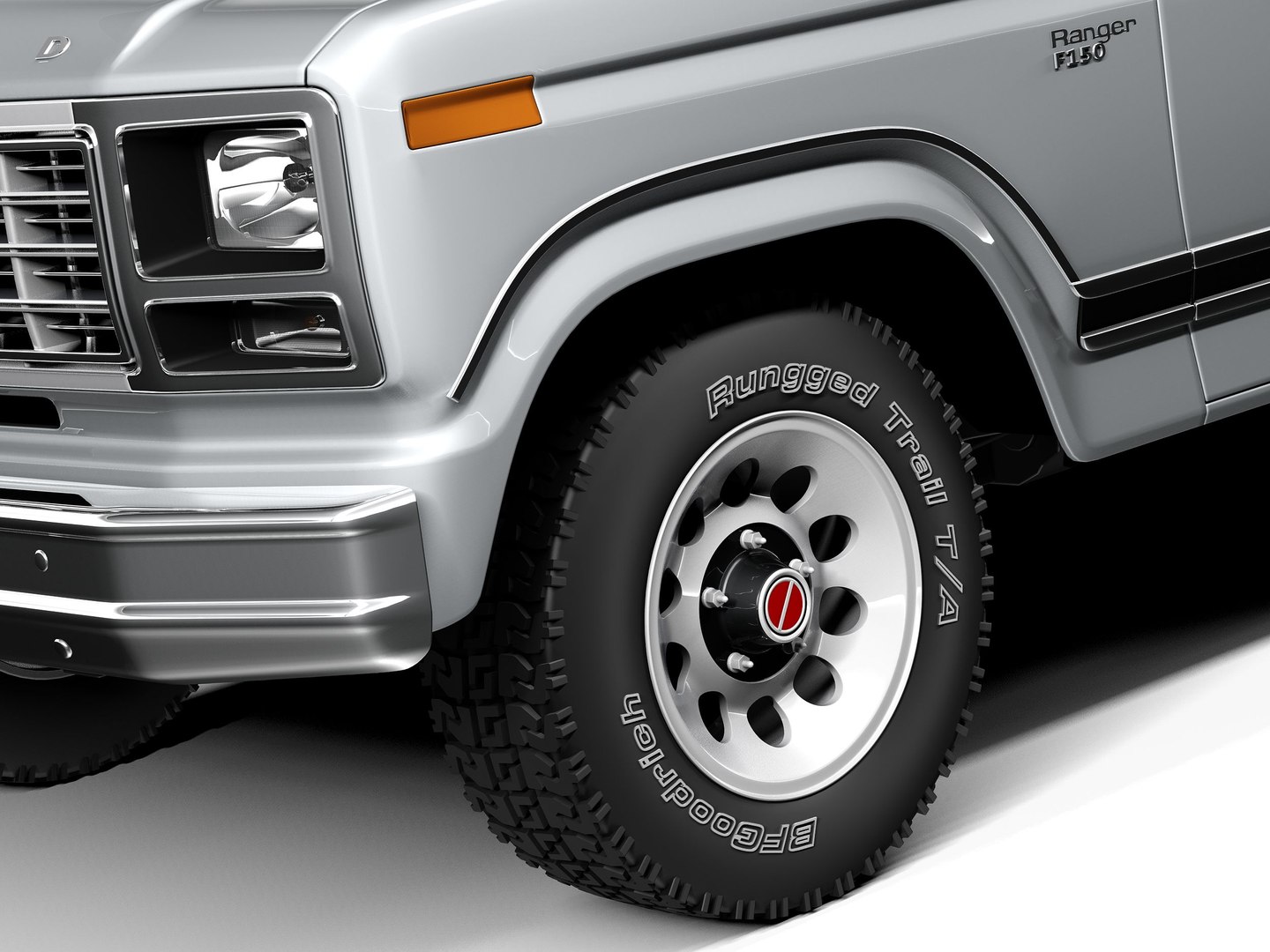 Ford F-150 Ranger 1980 3D - TurboSquid 2222215