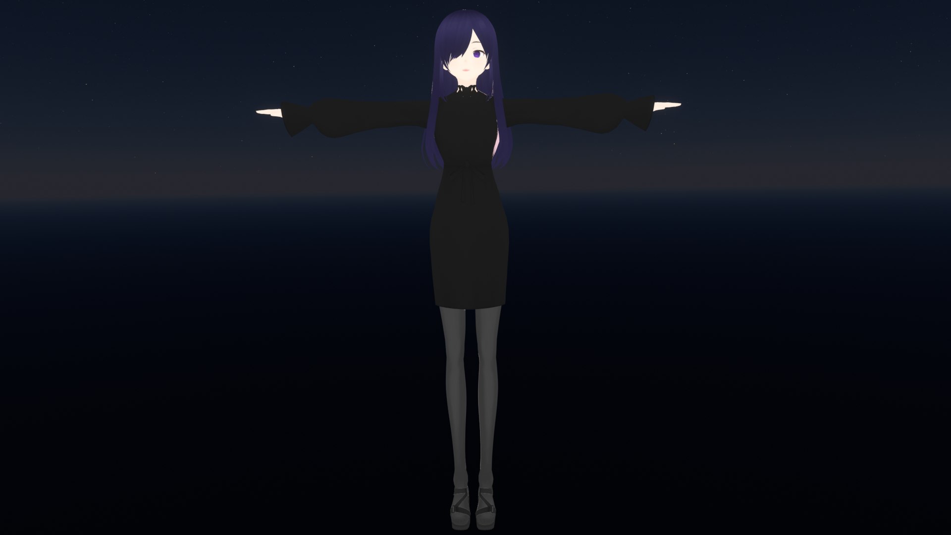 3D Model Game Ready Low Poly Anime Character Girl 34 - TurboSquid 1907659