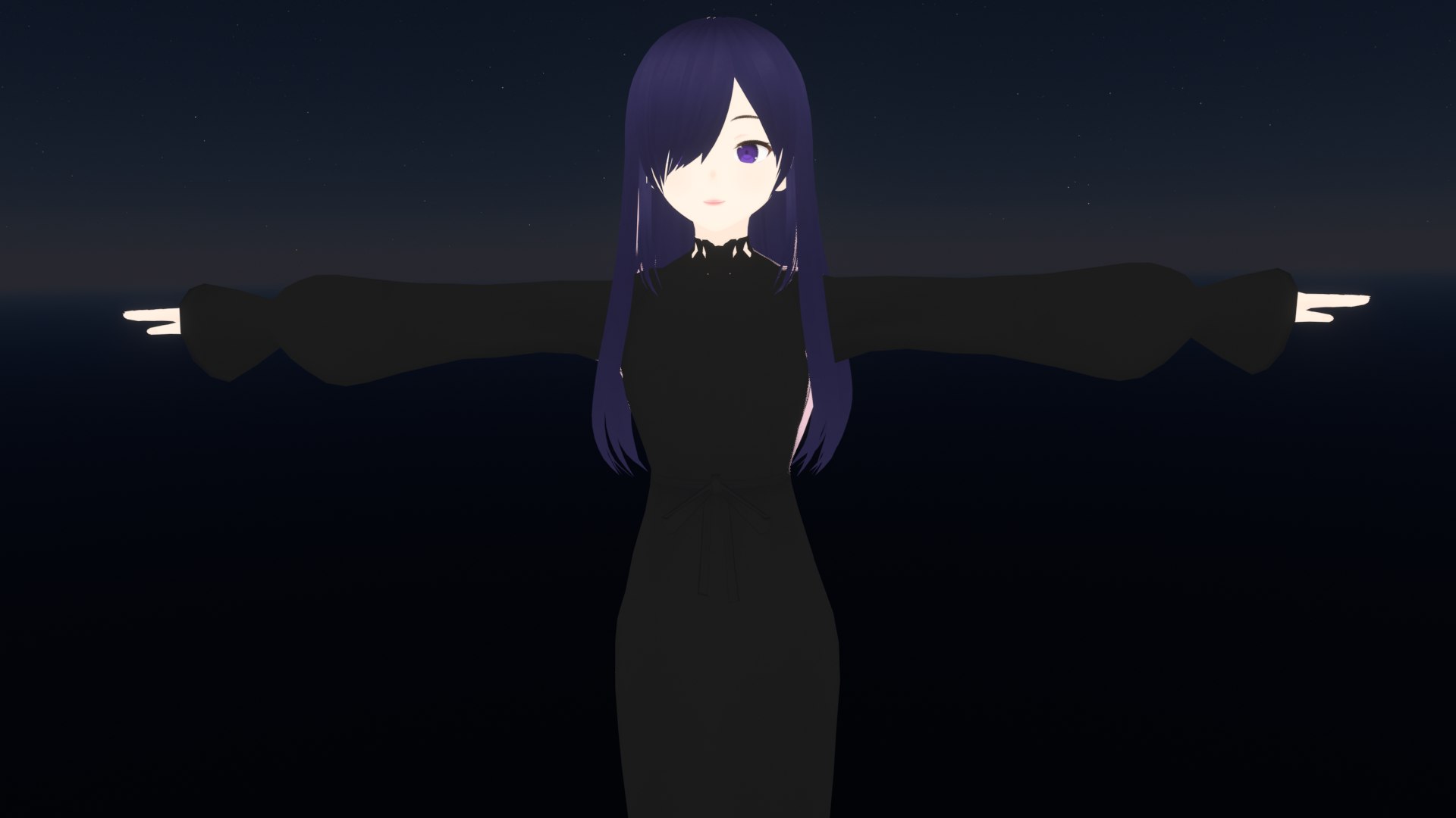 3D Model Game Ready Low Poly Anime Character Girl 34 - TurboSquid 1907659