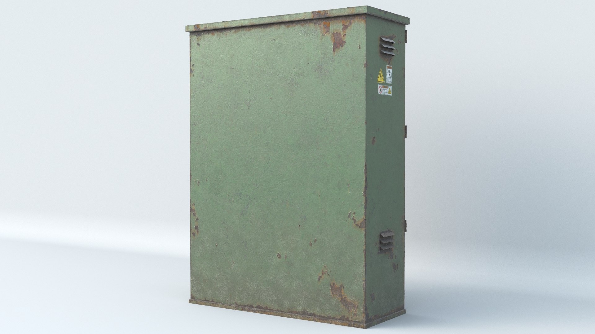 Electric Utility Boxes UHD 3D Model - TurboSquid 1754176