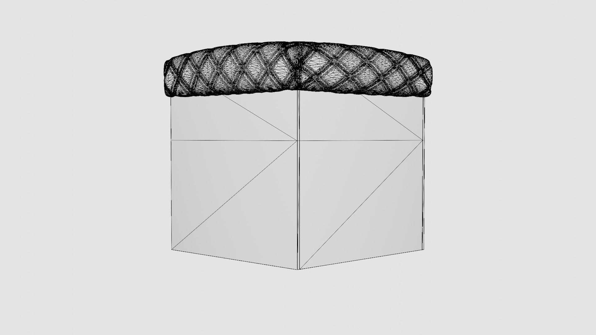 3D Storage Stool Model - TurboSquid 2239361