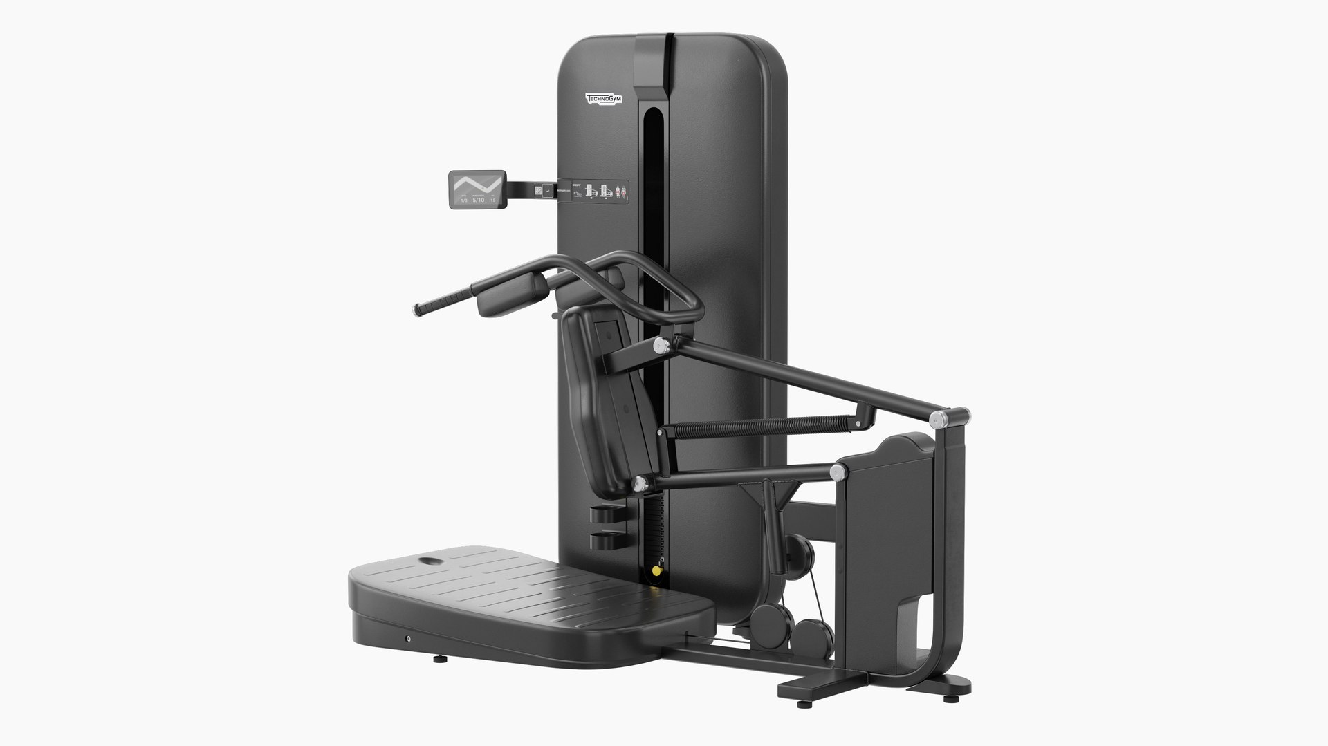 3D Technogym Artis Squat Model - TurboSquid 2235932