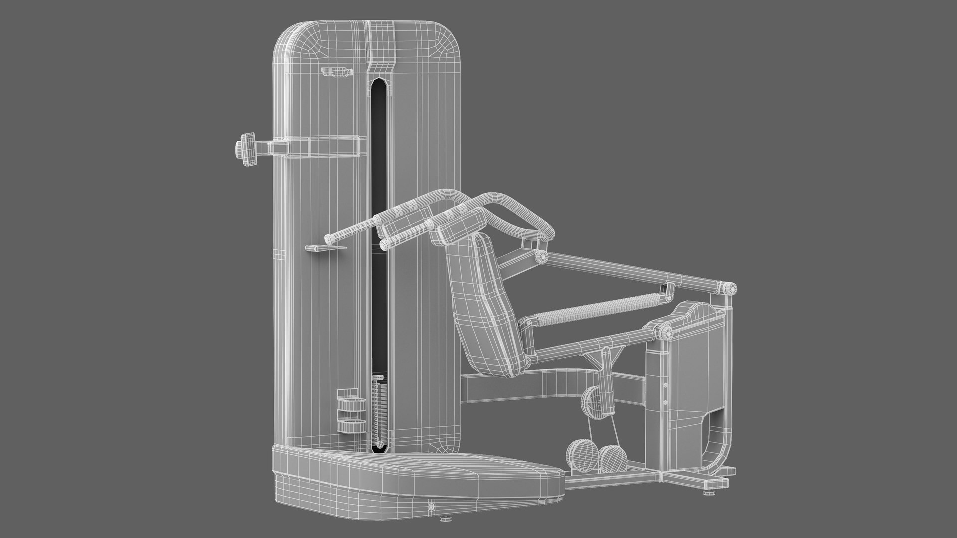 3D Technogym Artis Squat Model - TurboSquid 2235932