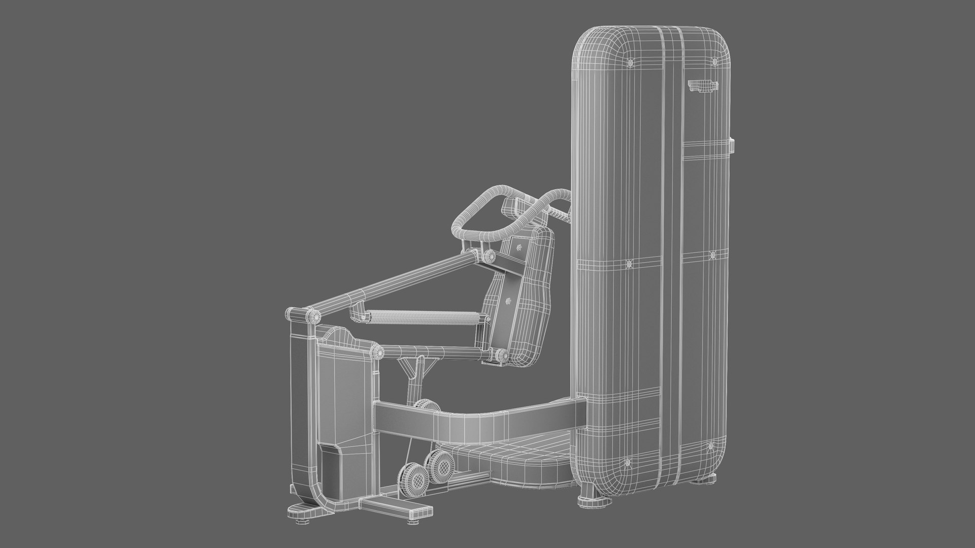 3D Technogym Artis Squat Model - TurboSquid 2235932