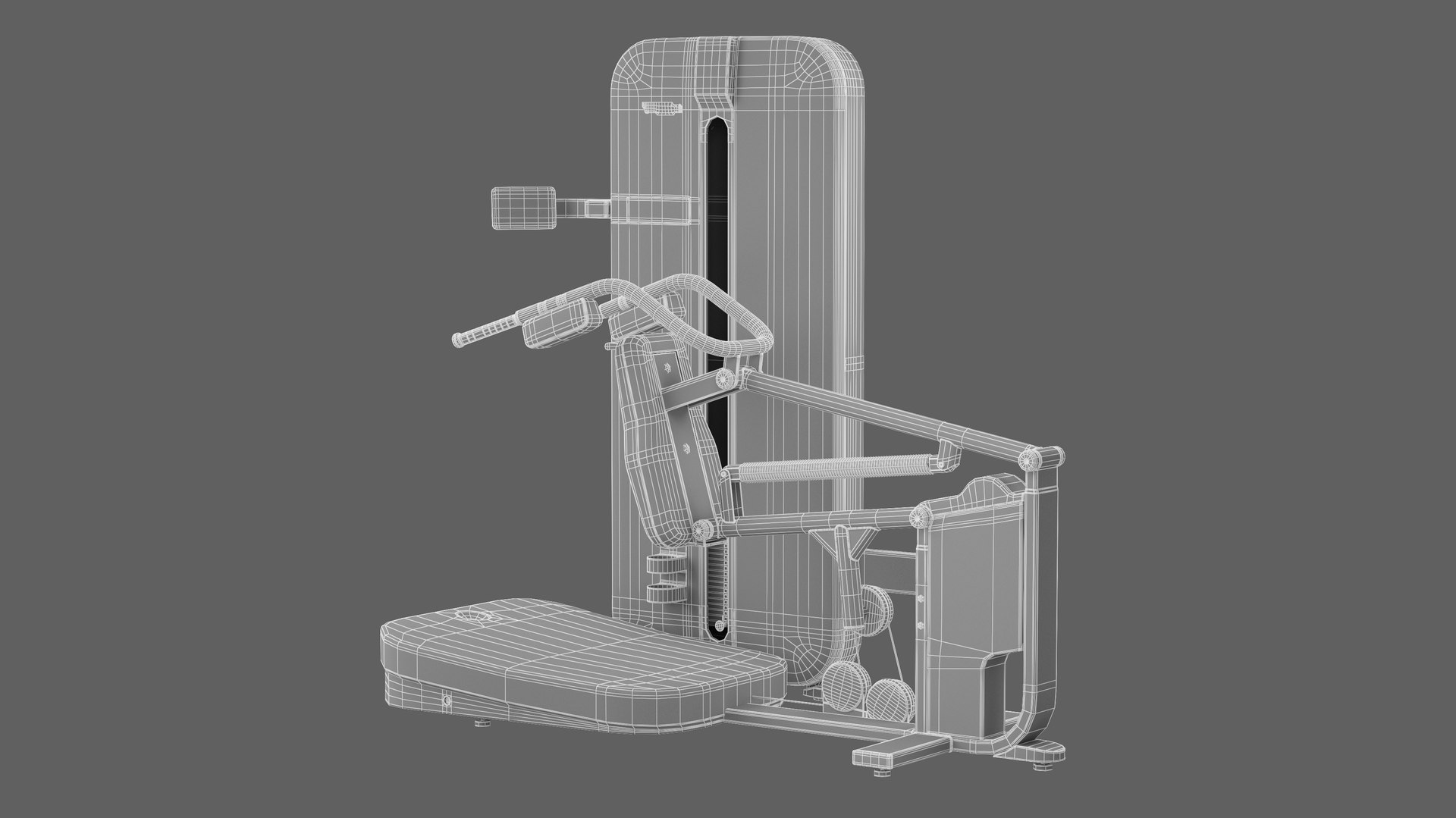 3D Technogym Artis Squat Model - TurboSquid 2235932