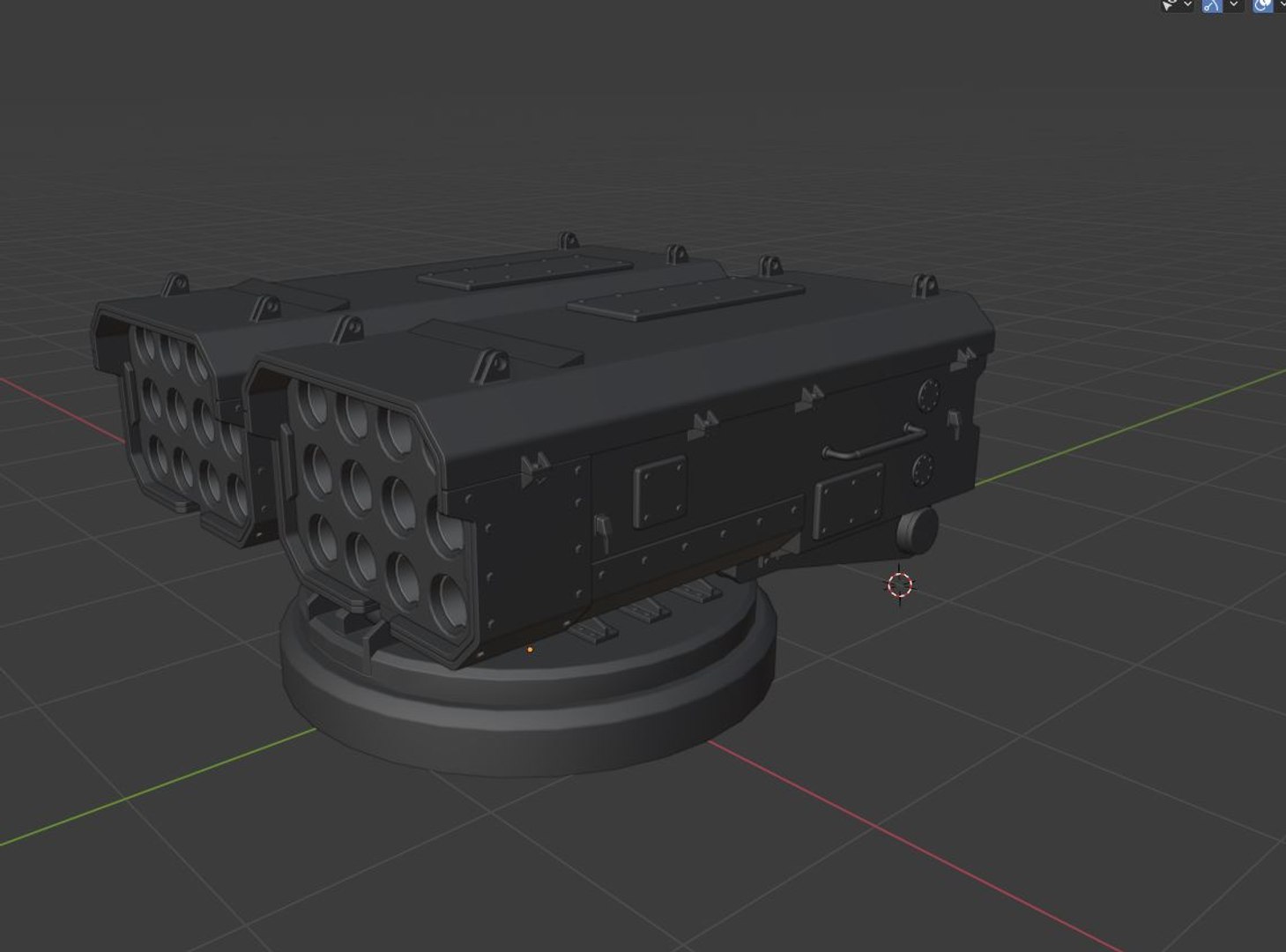 Sci-fi Missile Launcher M-24 Model - TurboSquid 2122707