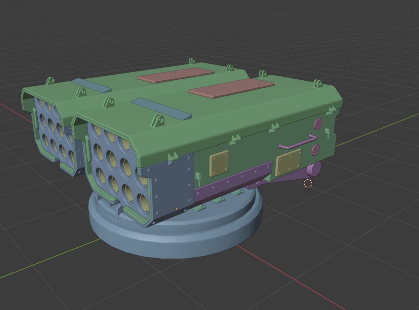 Sci-fi Missile Launcher M-24 Model - TurboSquid 2122707