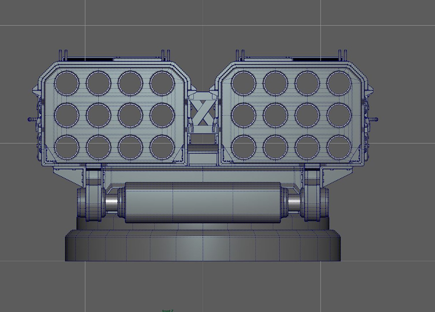 Sci-fi Missile Launcher M-24 Model - TurboSquid 2122707