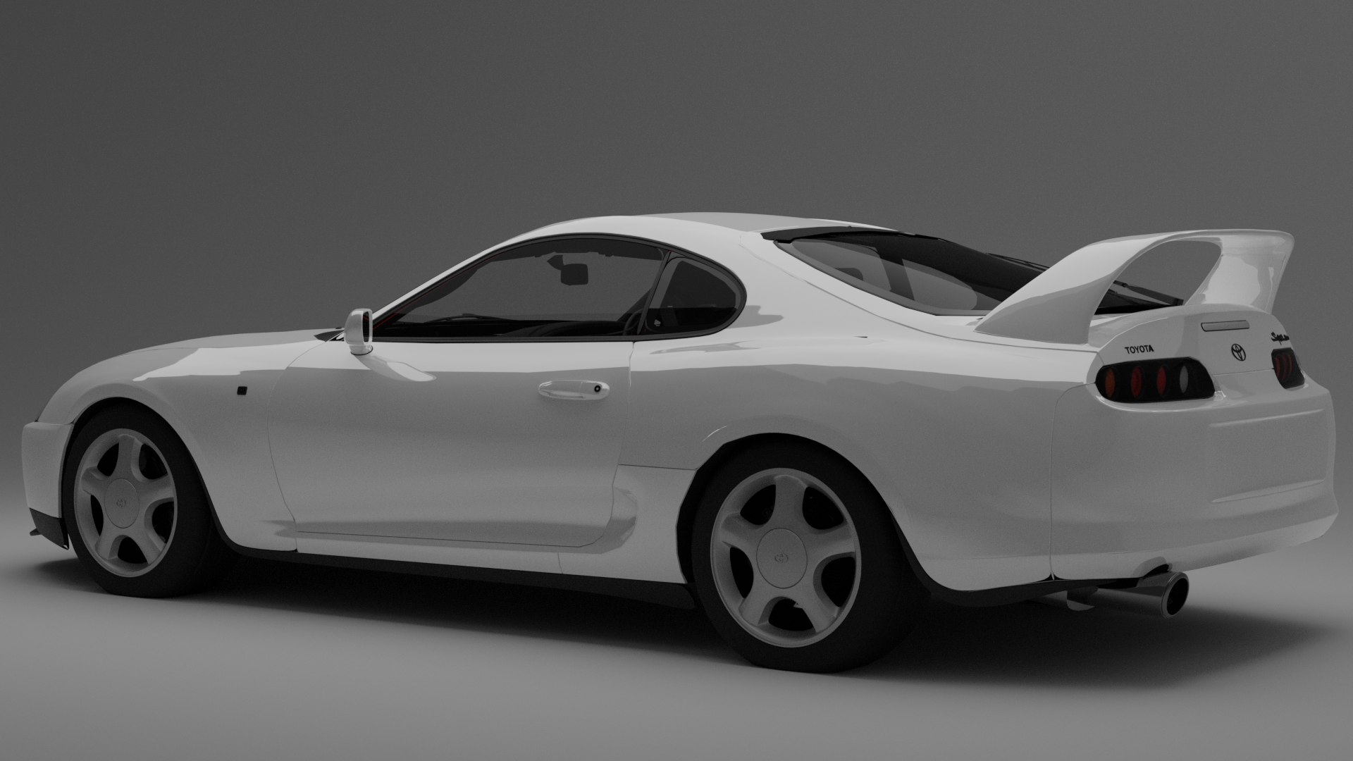 3D TOYOTA SUPRA MK4 - TurboSquid 2120082