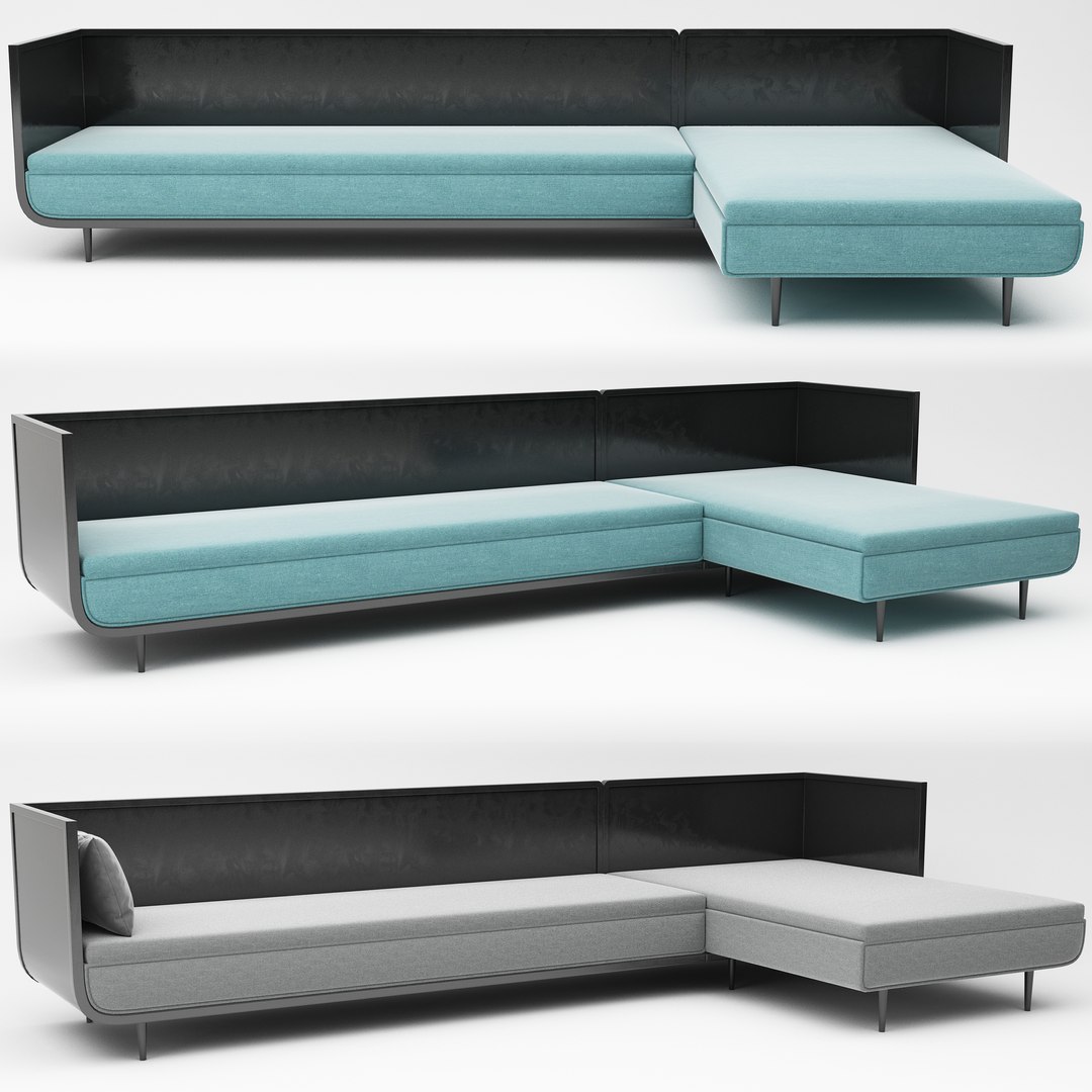 3D beautiful modern corner sofa model - TurboSquid 1516540